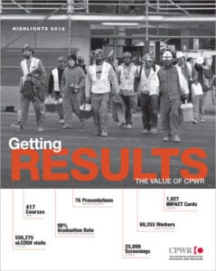 CPWR Highlights